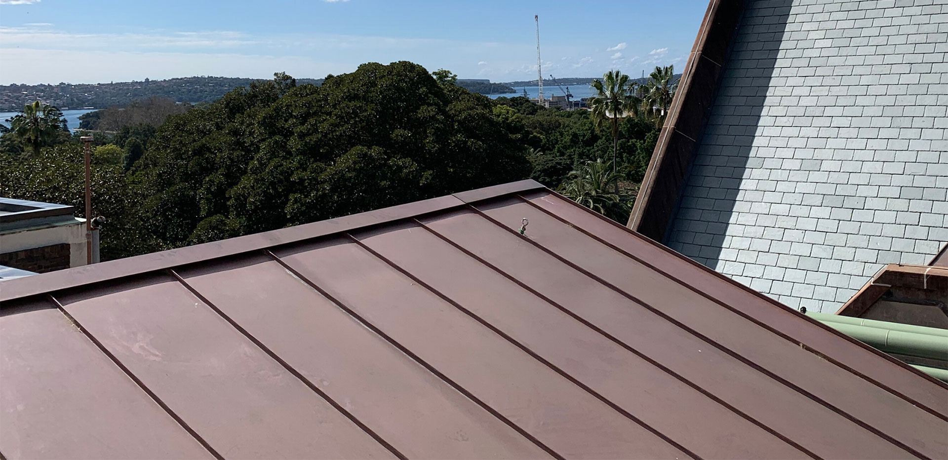 Copper Steel Roof Panel Lead Coated Copper Standing Seam Roof Panels
